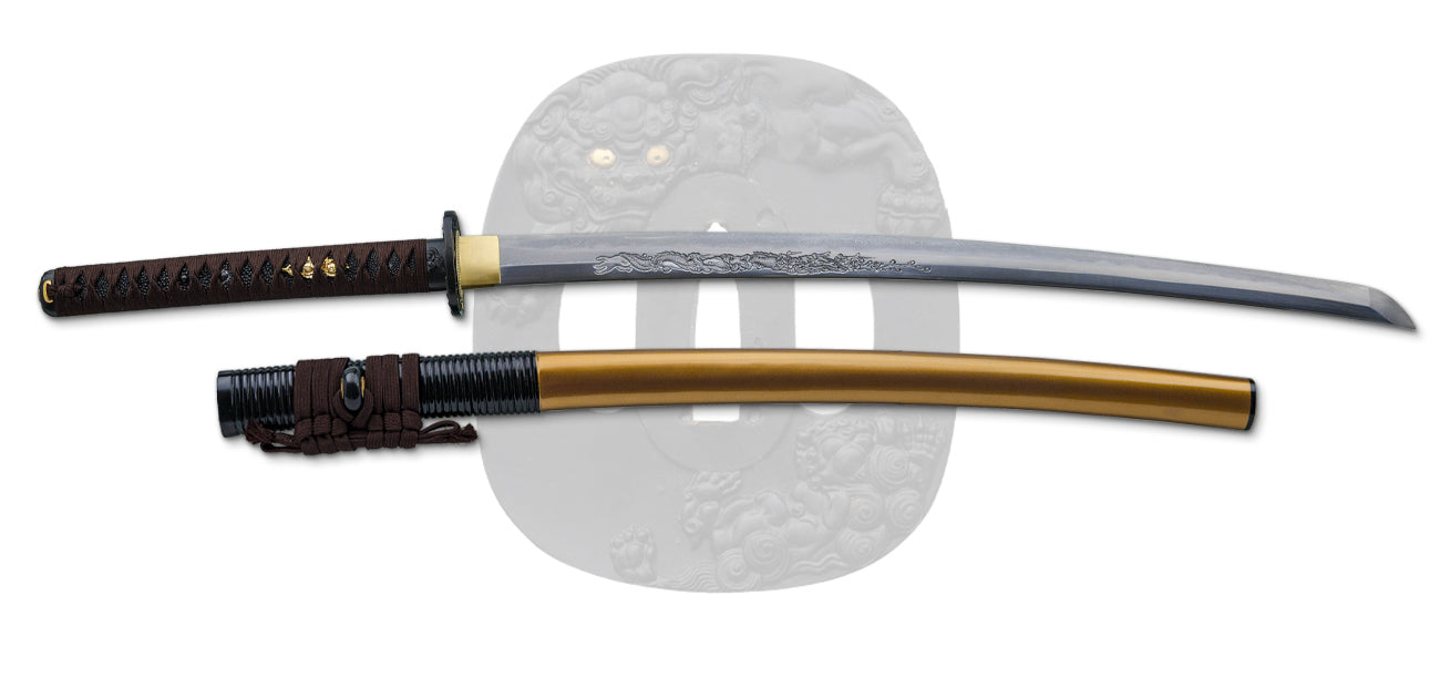 Kinryu Folded Steel Katana - Exquisite Craftsmanship – Dragon King Swords